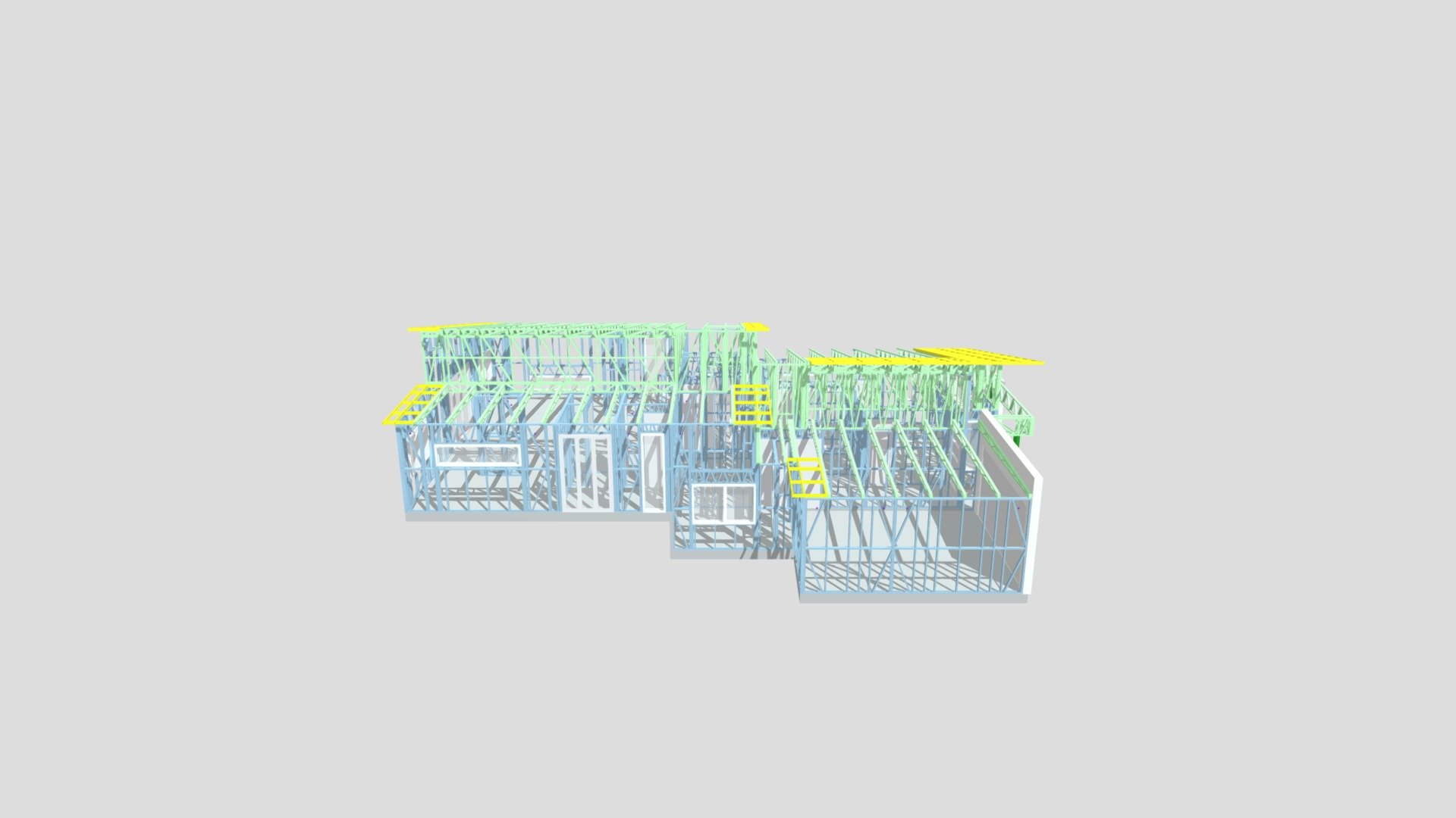 Single Storey Different Level - 3D model by isarathi1025 [935a5fd ...