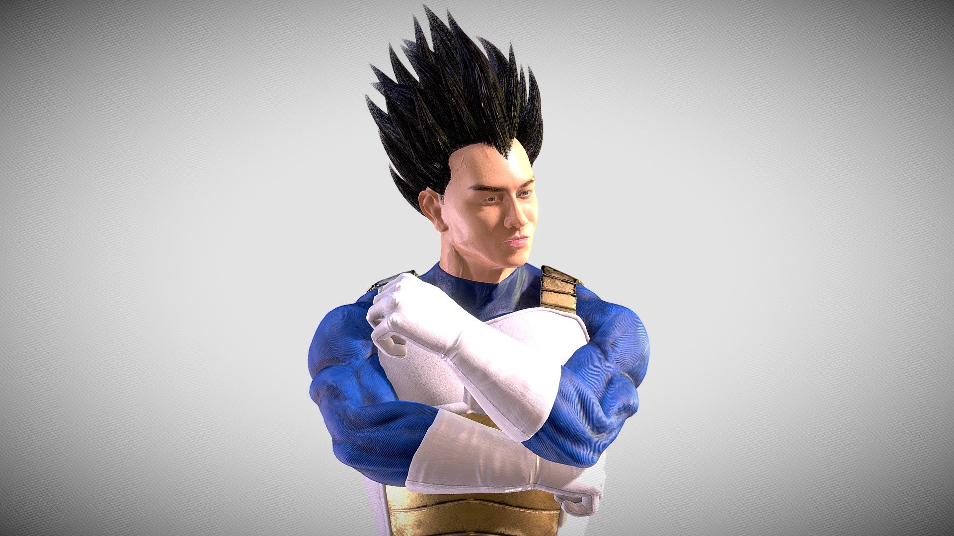 Vegeta - Buy Royalty Free 3D model by Tiko (@tikoavp) [935ab96 ...