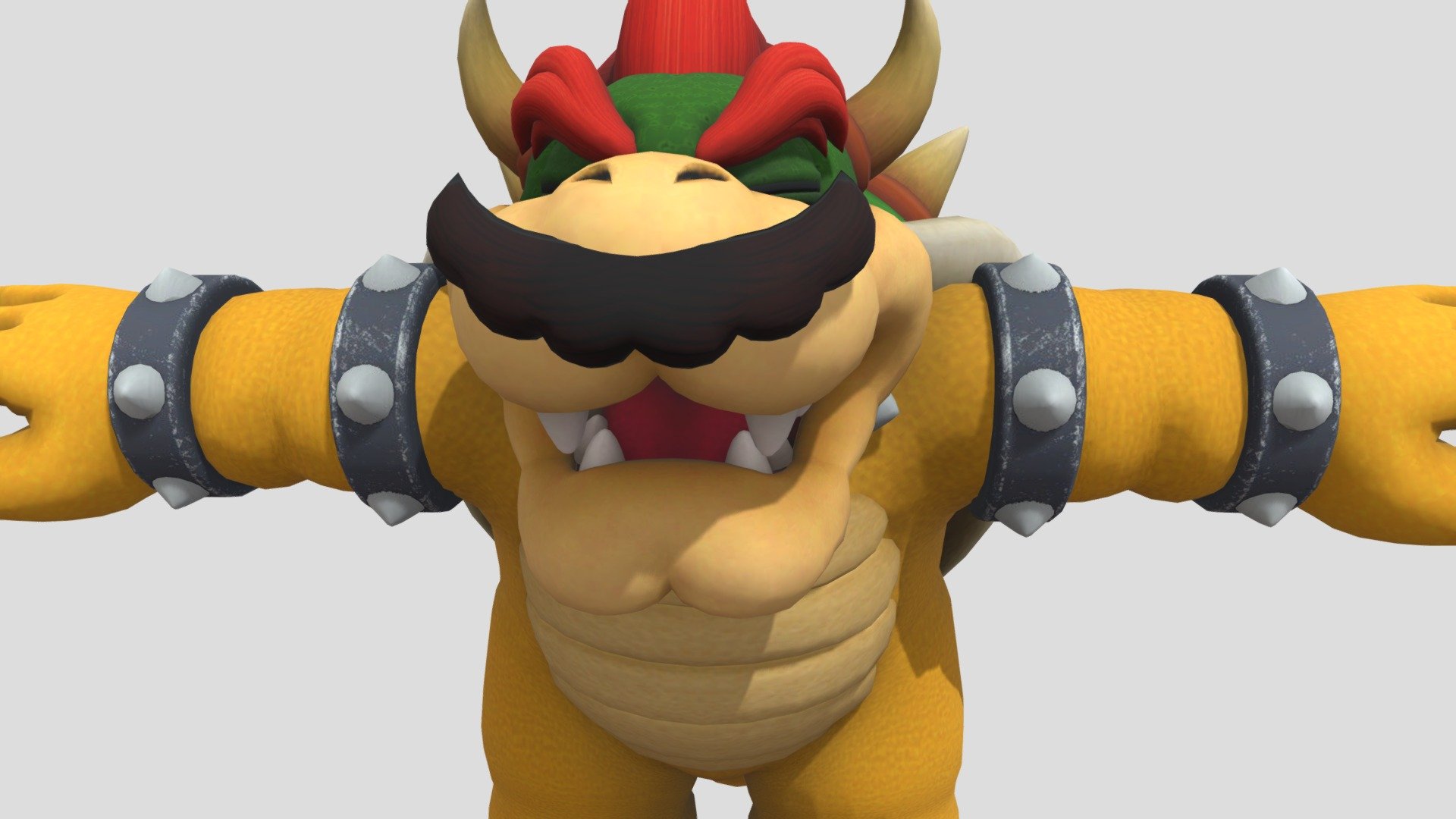 Super Mario Odyssey - Bowser - Download Free 3D model by Jotham Addo ...