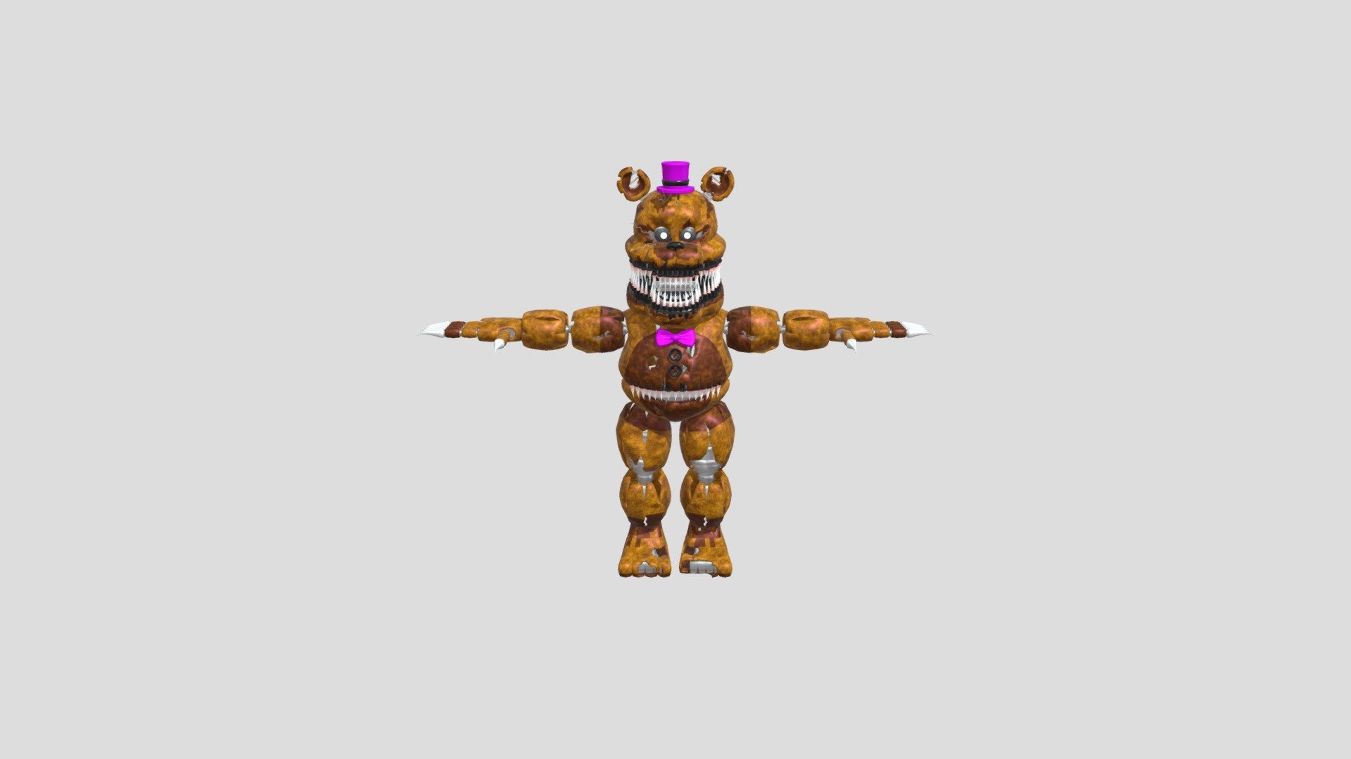 Fredbear - Download Free 3D model by Rodzinkkk [935bb41] - Sketchfab