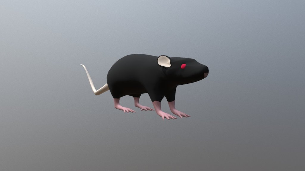 Rat - Download Free 3D model by maypassamon [935cd42] - Sketchfab