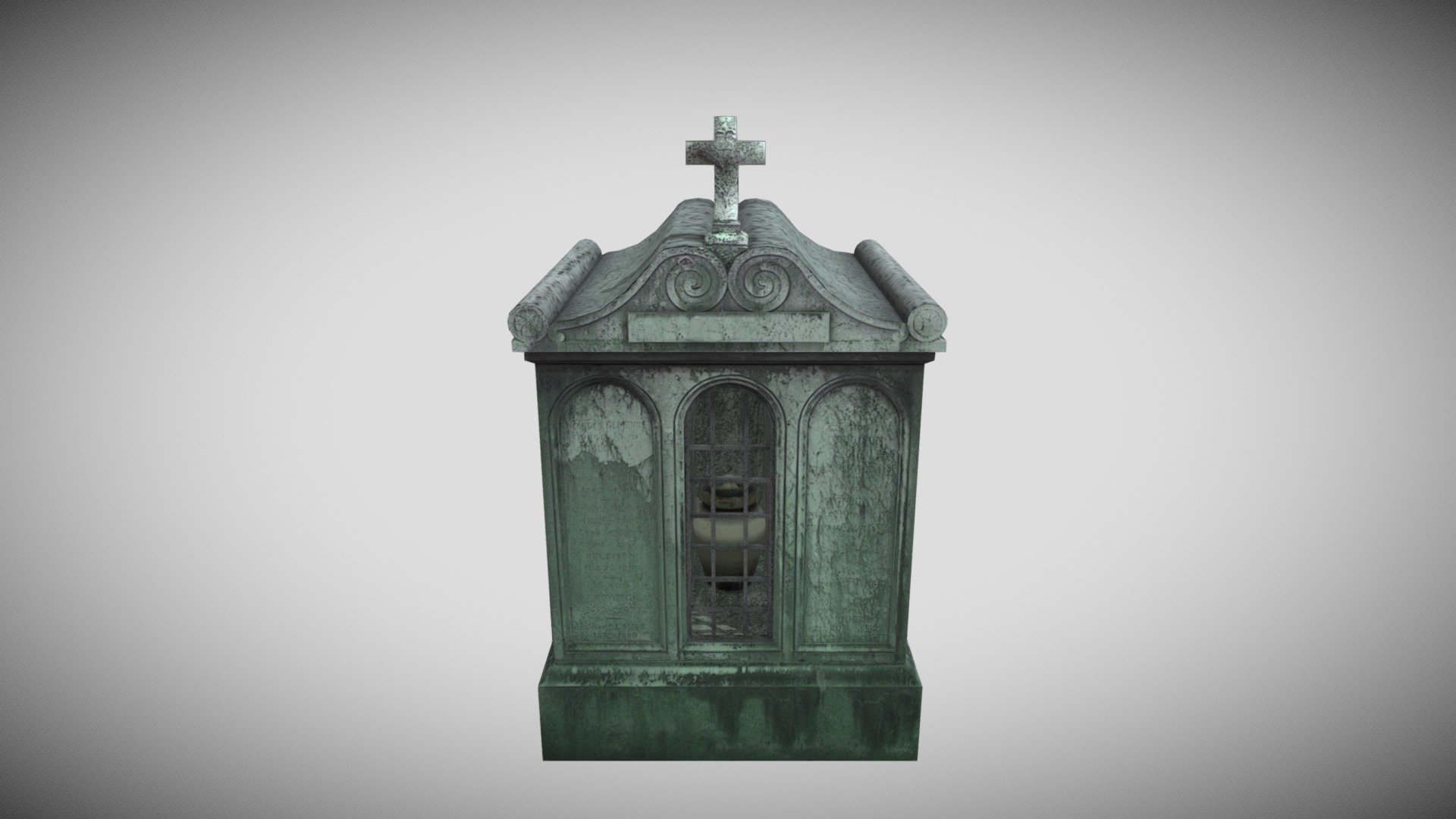 Mausoleum Urn Ash - 3D model by teo_johny [935f9c8] - Sketchfab