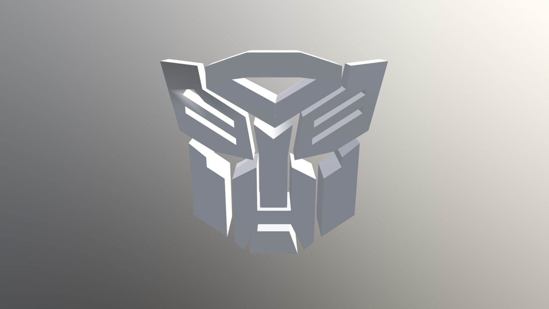 006 - Transformer Logo - 3D model by Gexten (@Gexten.art) [935fdc9 ...