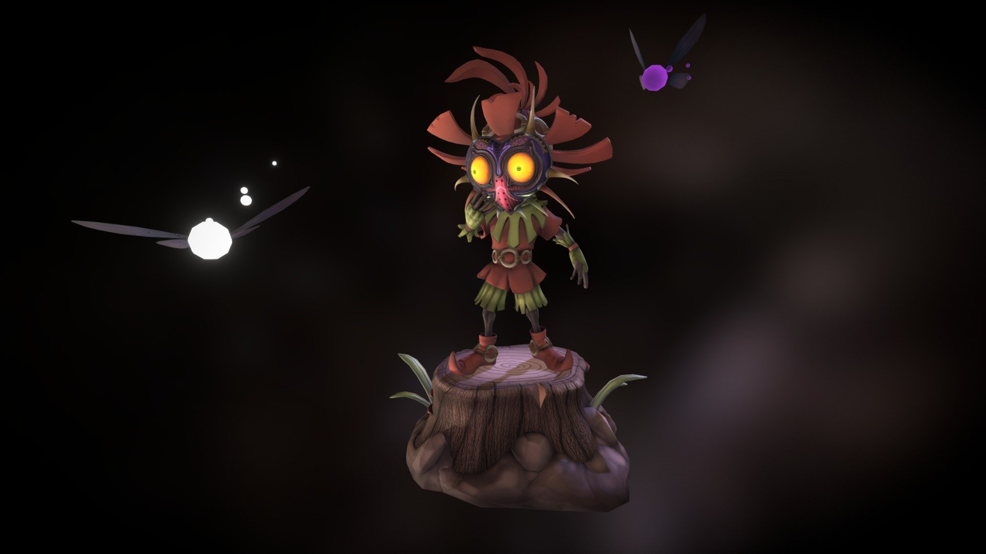 Skull Kid - 3D model by Kevin Ingrassia (@8bitsofsteel) [9361558 ...