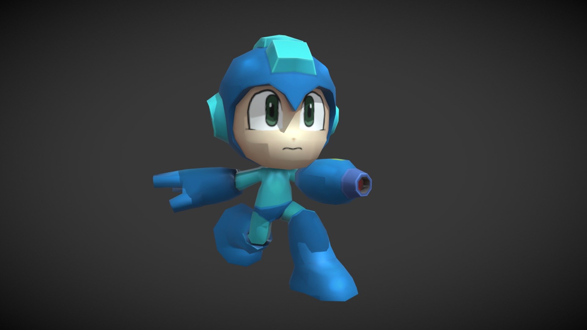 Low Poly Megaman - 3D model by Logan Dando (@logandandogd) [9361936 ...