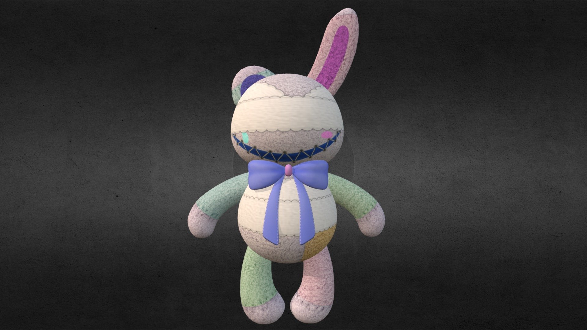 Bear? or Rabbit? #Compass戰鬥神意 裡的吉祥物 - 3D model by 寒夜燐 (@rurusworld ...