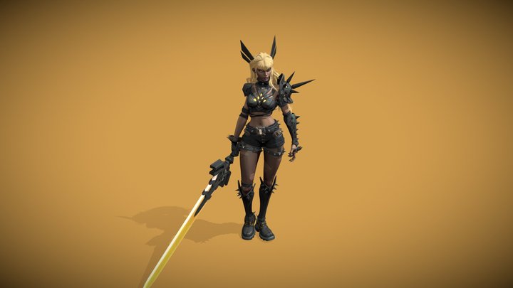 Psylocke 3D models - Sketchfab