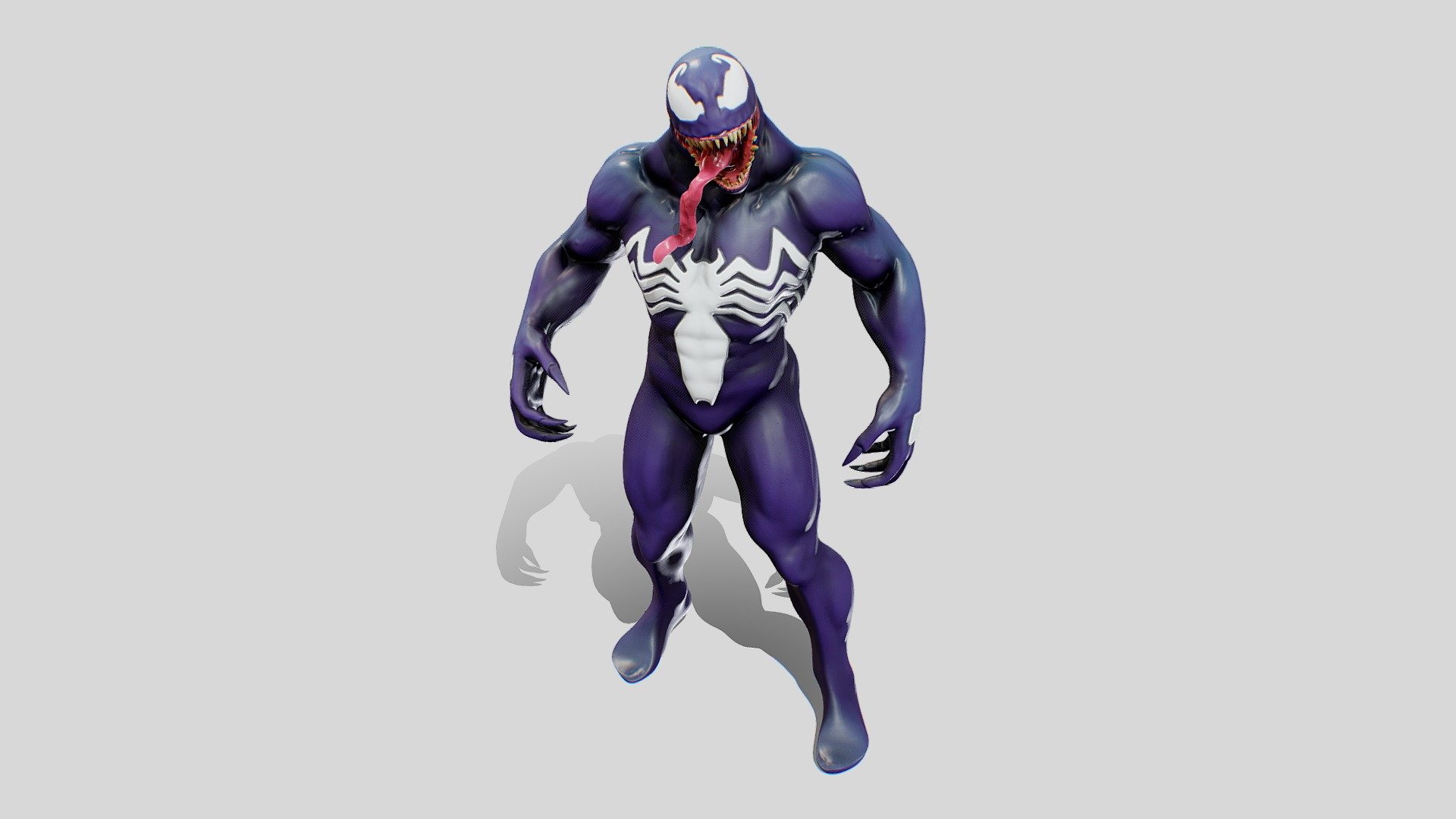 Venom - Download Free 3D model by Joel Wood (@blackalder) [9366cae ...