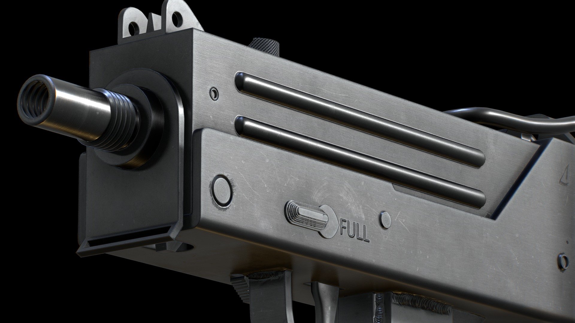 Ingram Mac 10 - 3D model by Andrei Lykov (@andreilykov) [93681b2 ...