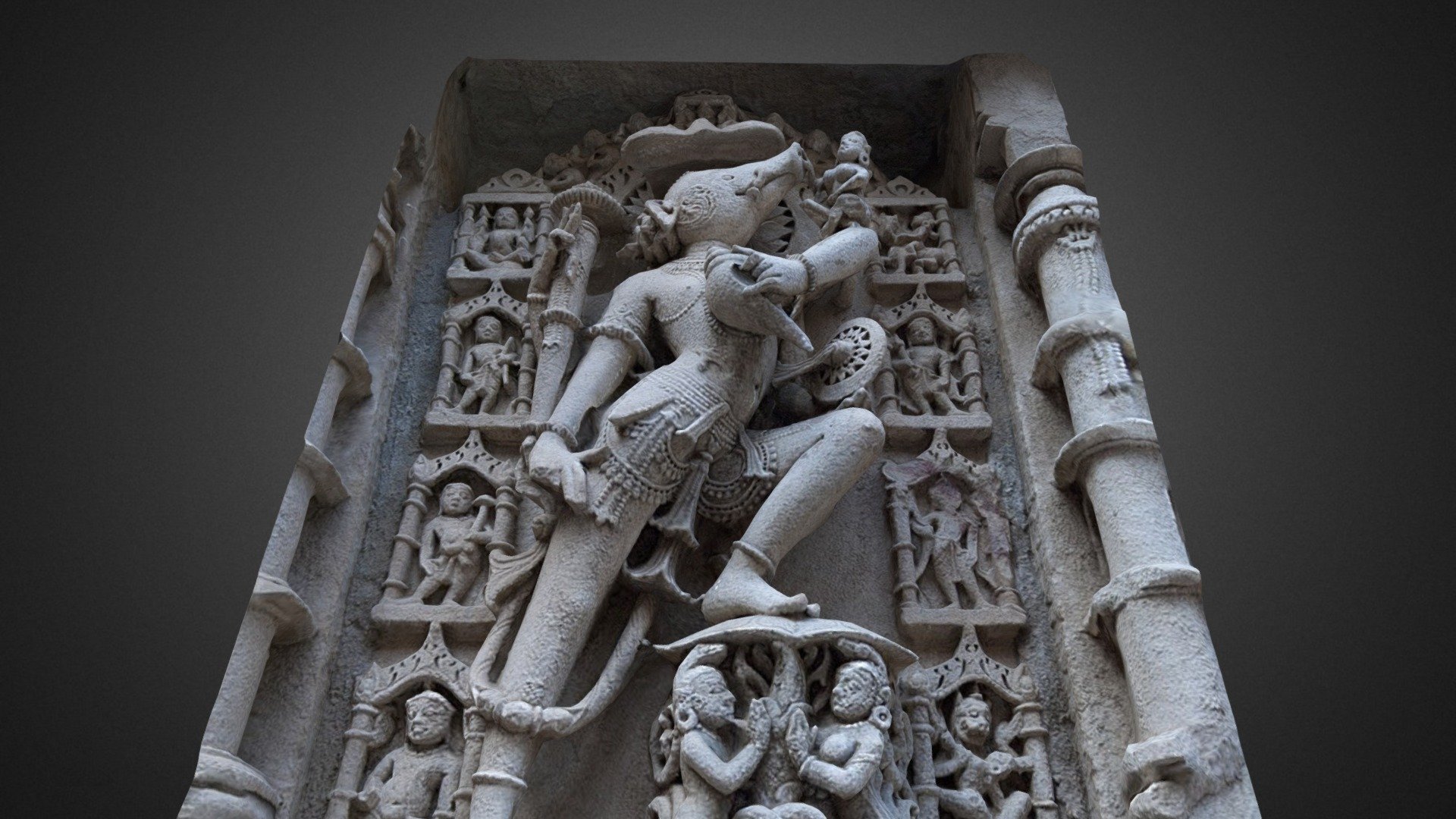 Rani Ki Vav Statue, Gujarat India - 3D model by CyArk [936ab83] - Sketchfab