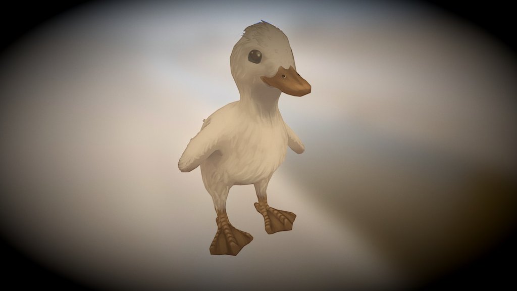 Flappy Duckling - 3D model by Art by Kidd (@kid.in.the.dark) [936b499 ...