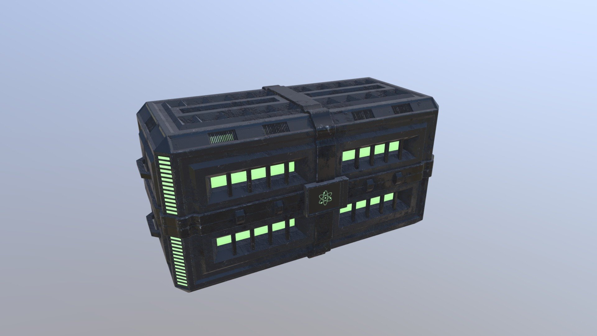 Sci-Fi Chest Box - 3D model by Martin Arribard (@MartinArribard ...