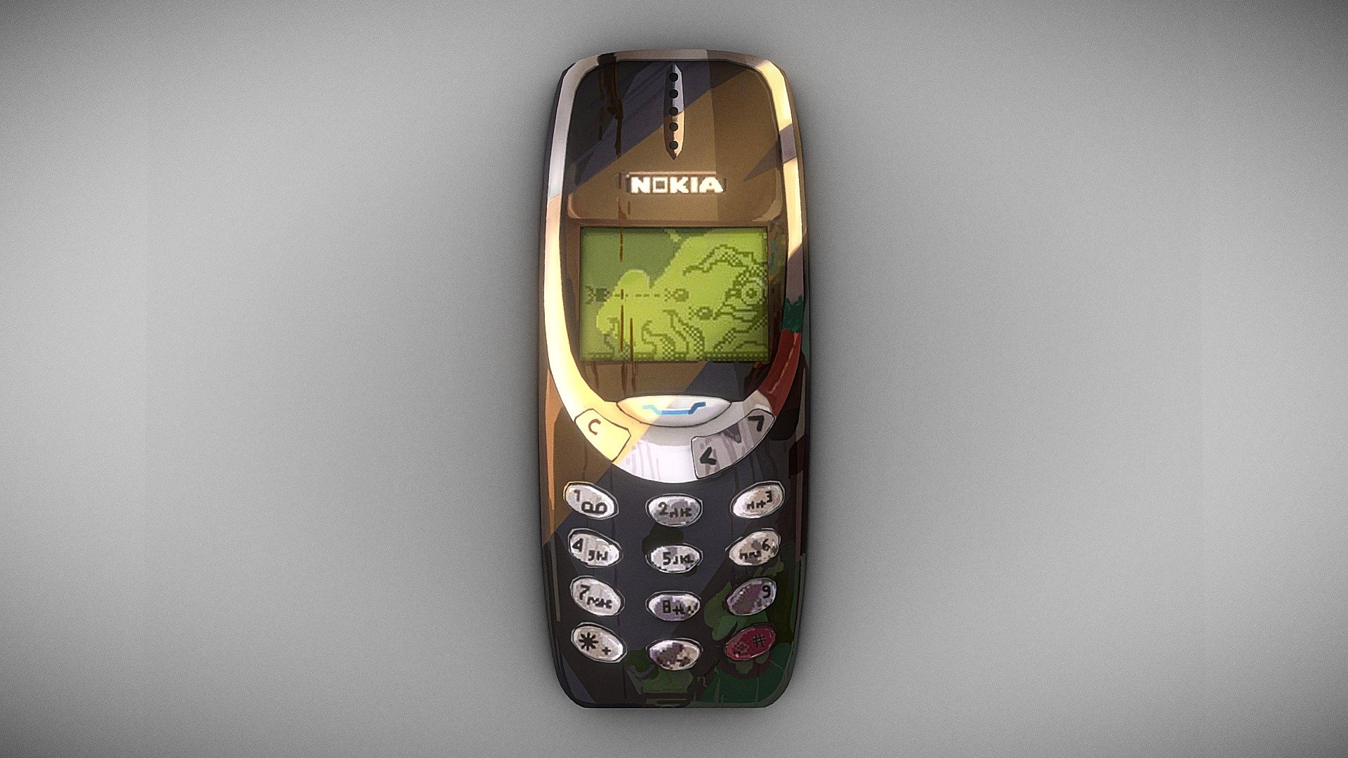 Nokia 3310 - 3D model by memi00 [936dc30] - Sketchfab