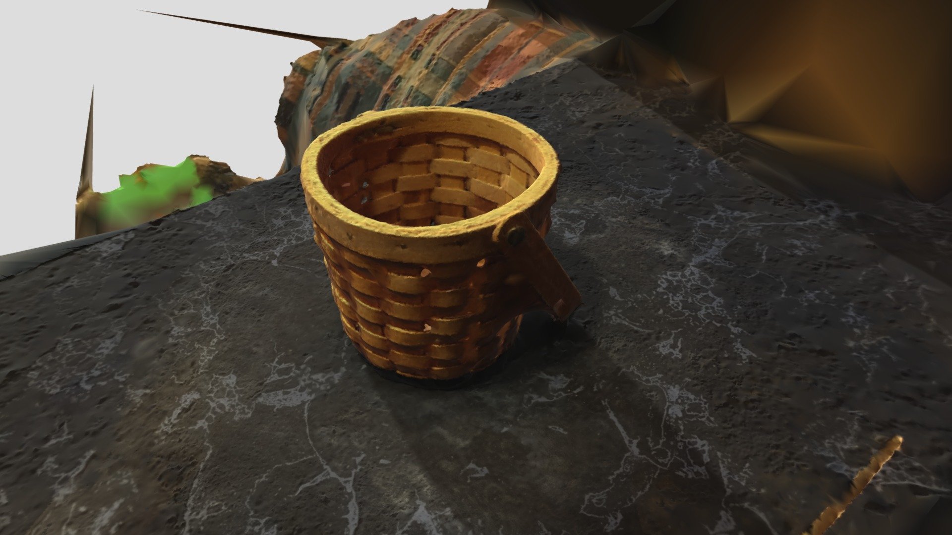 Basket - 3D model by LegendaryNugget (@redman5684) [936e320] - Sketchfab