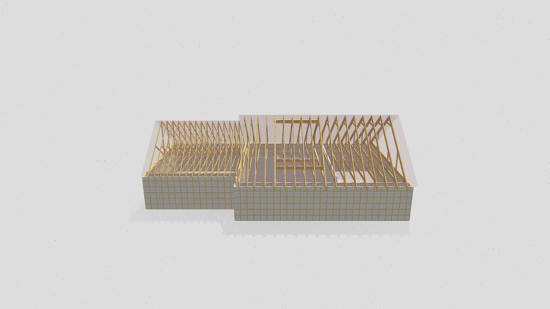 Attic_Roof Type C - 3D model by ParagonETL [936fc72] - Sketchfab