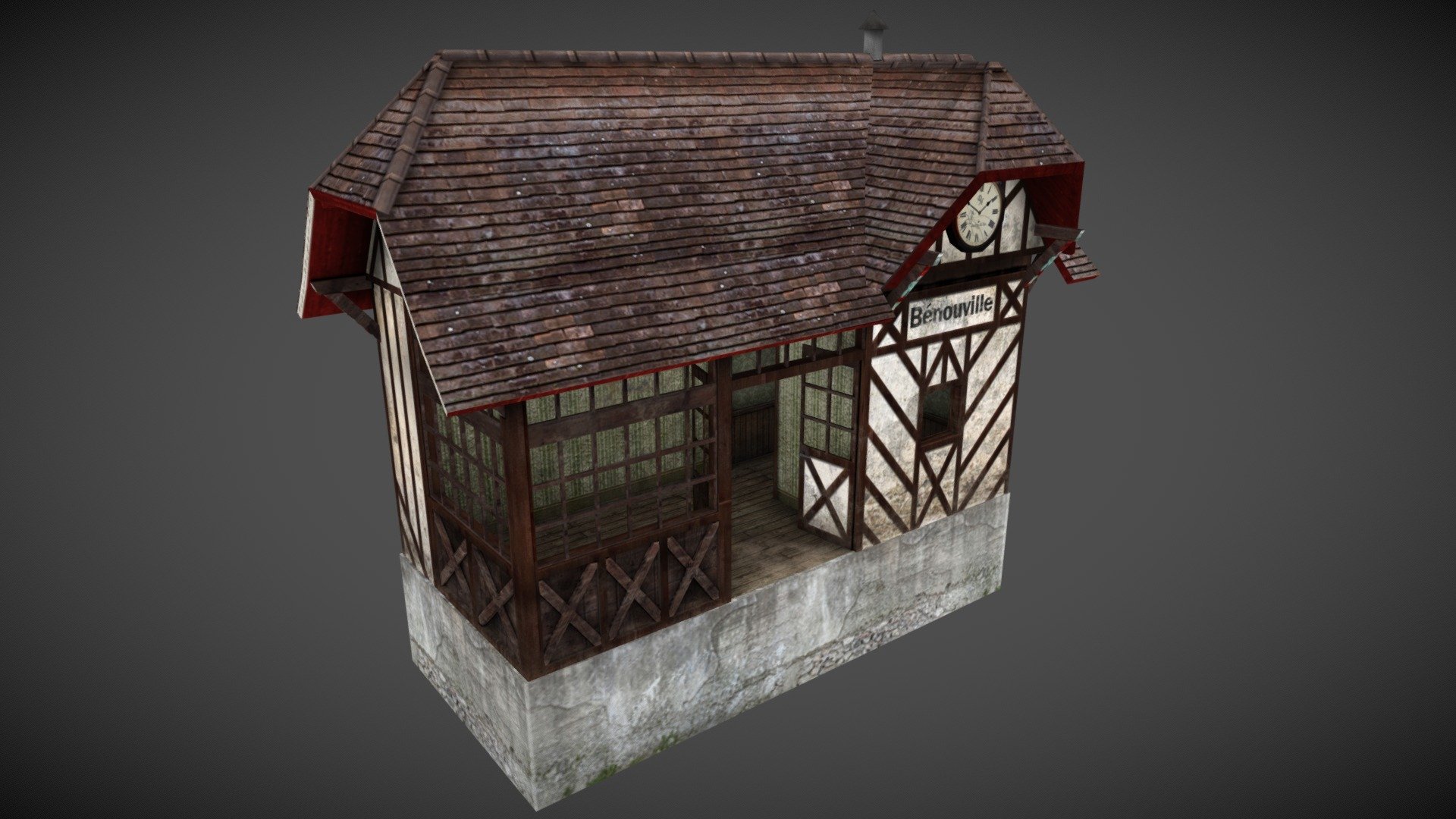 Pegasus Rail House - 3D model by MattyNL [93727e5] - Sketchfab