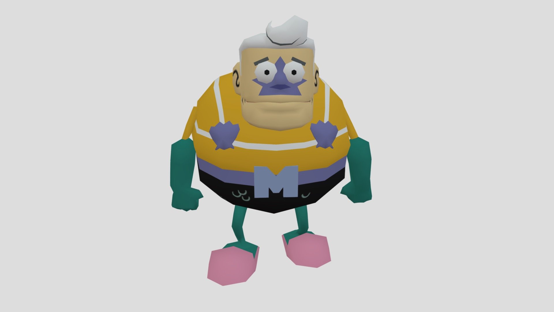 Mermaid Man BFBB Animation Pack - Download Free 3D model by SMF ...