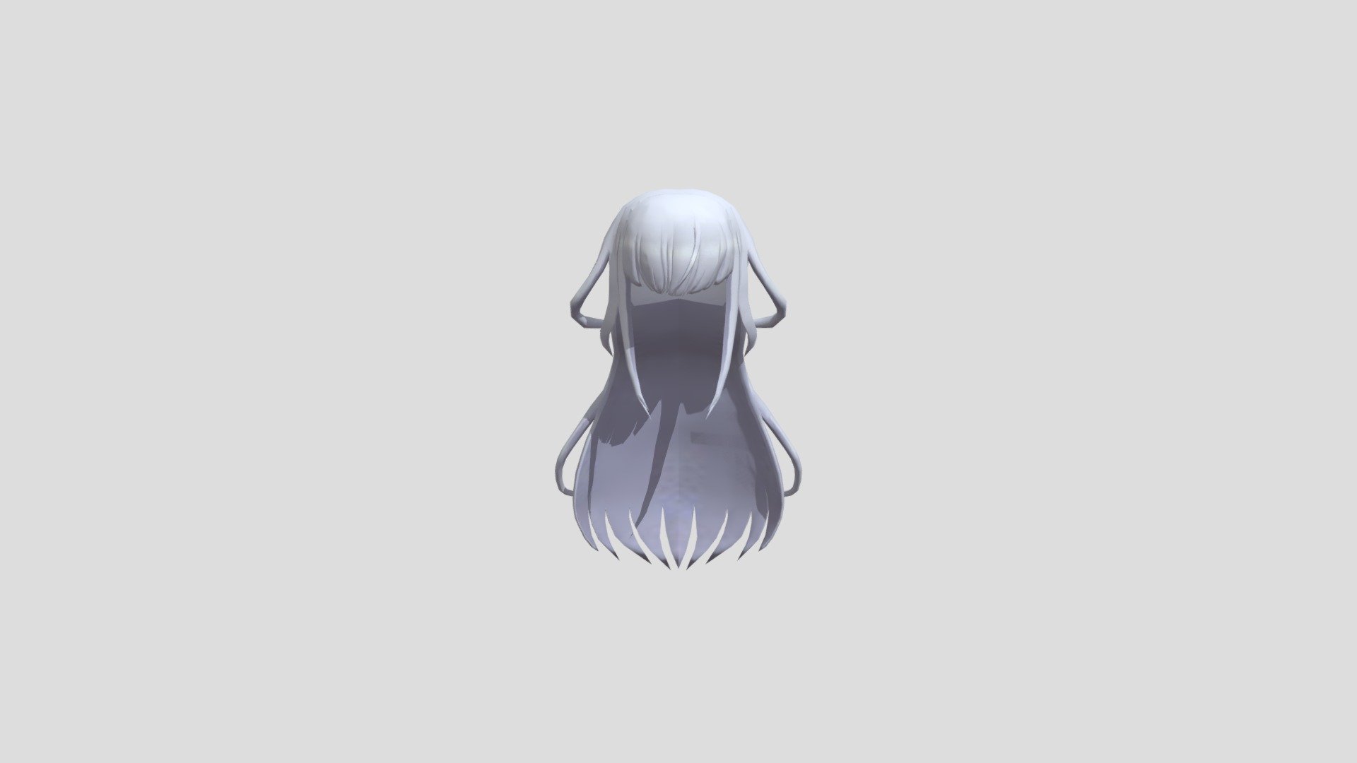 Megami Hair - Download Free 3D model by User122335478675464525364 ...