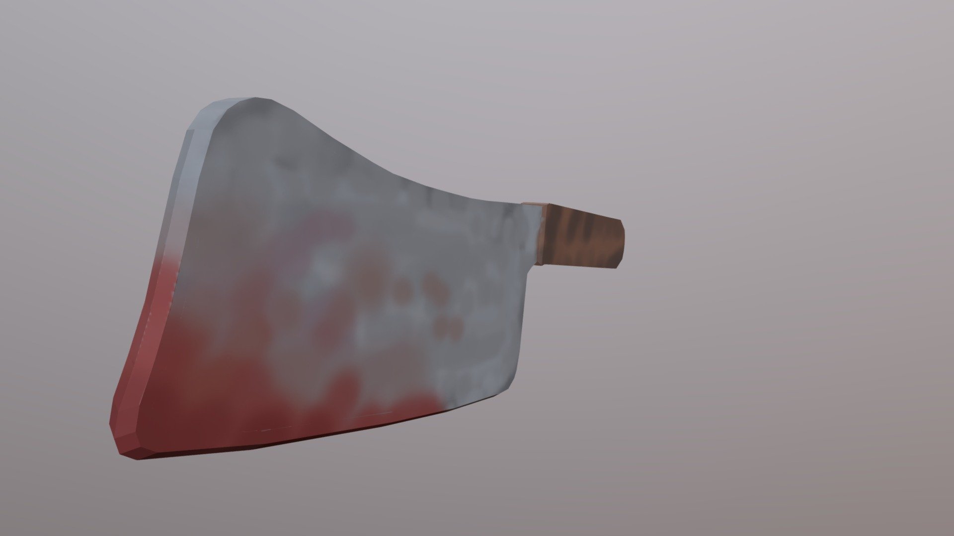 Bloody Cleaver - 3D model by CWcomptech (@tking) [9375c68] - Sketchfab