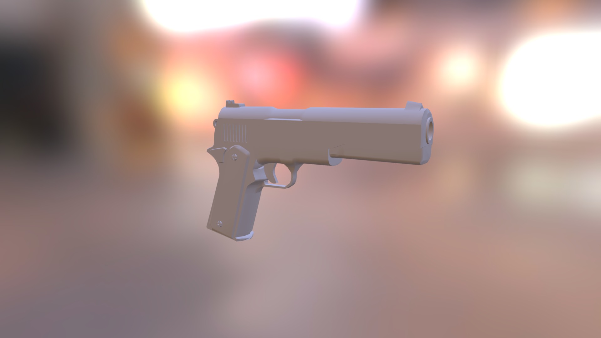 gun - 3D model by bboydexter [93768f4] - Sketchfab