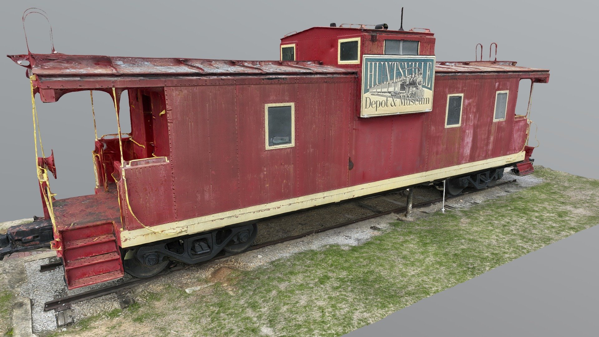 Train Caboose - Buy Royalty Free 3D model by johnnokomis [9376947 ...