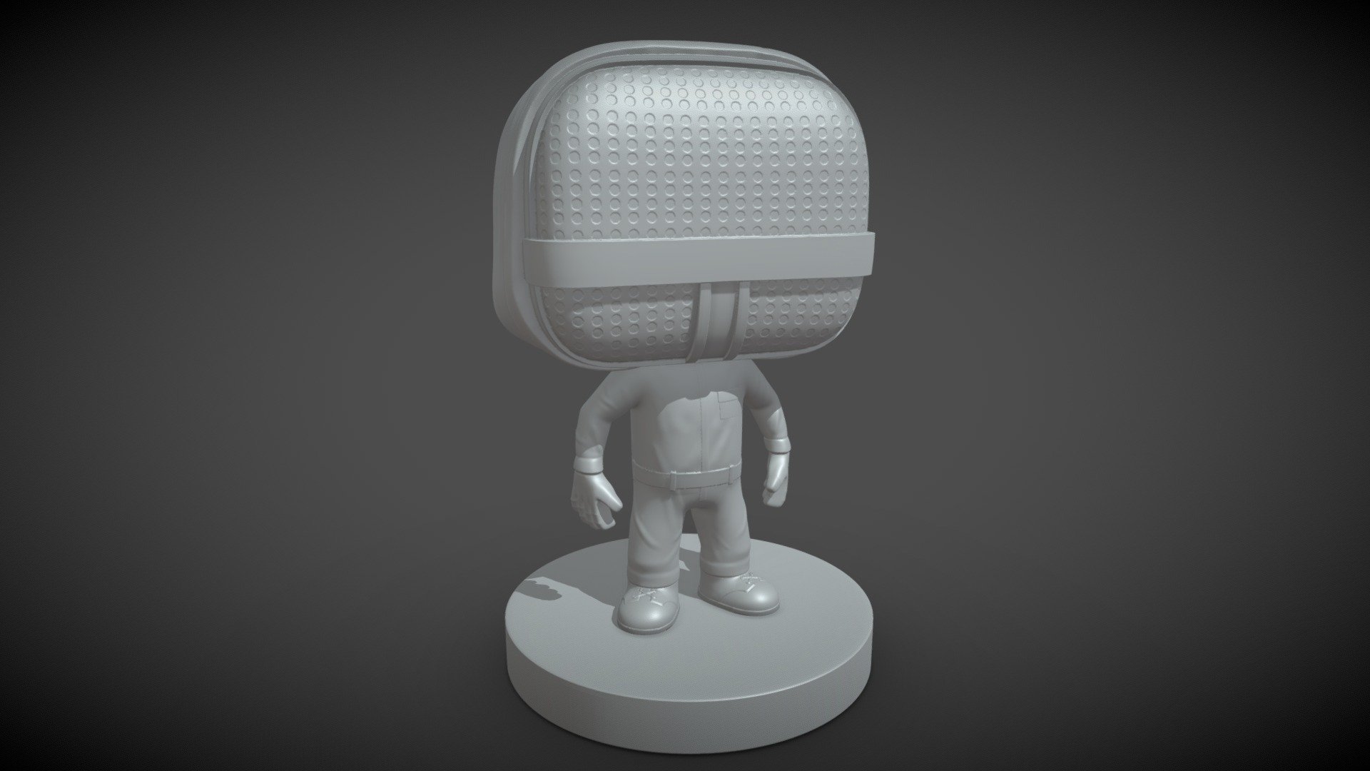 Squid Game - Guard 3D Print - Funko - Buy Royalty Free 3D model by ...
