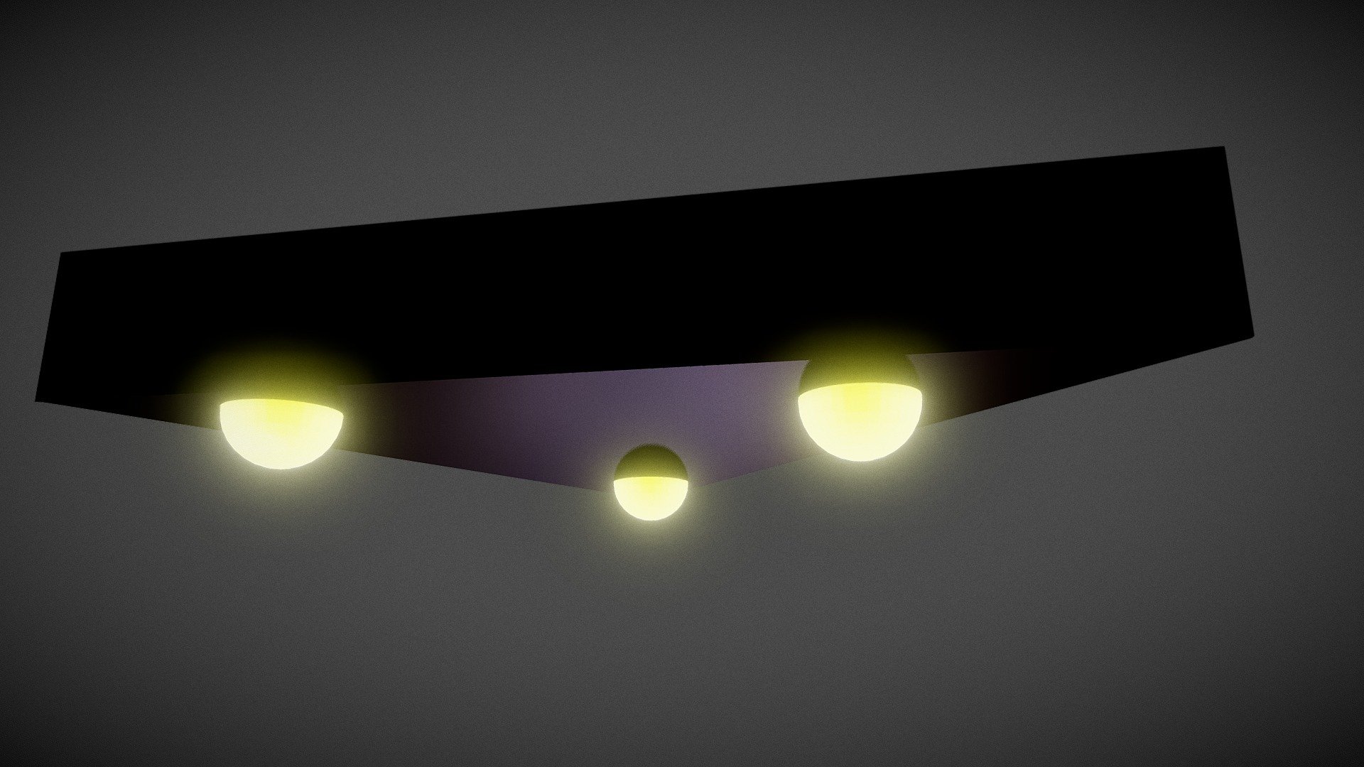 UFO black triangle - 3D model by Vavtrudner [9377926] - Sketchfab