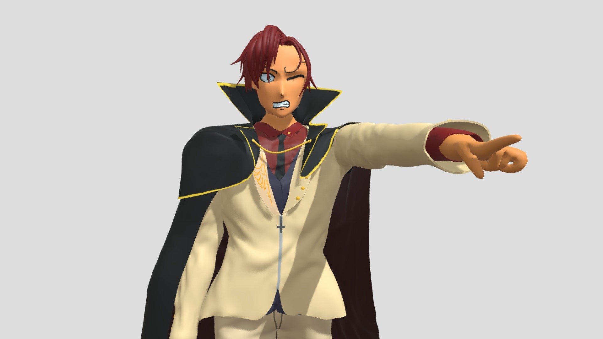 Battler Ushiromiya - Download Free 3D model by fedszaok [937891d ...
