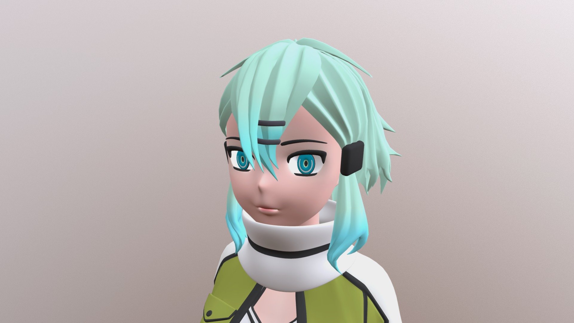 Sinon Fan Made model (with coat) - 3D model by NoiR (@noirdk26 ...