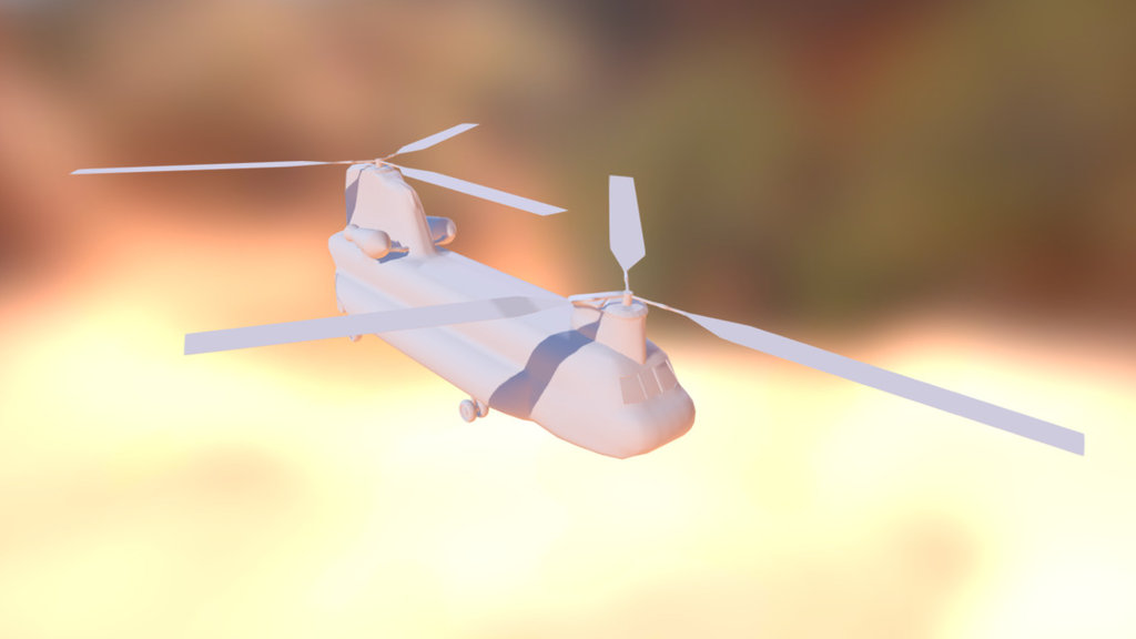 Boeing Chinook - 3D model by Dominic Noble (@DominicNoble) [937ab1e ...