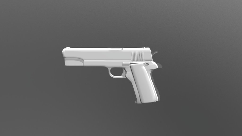 gun - 3D model by jacek.gwardecki [937bdd2] - Sketchfab
