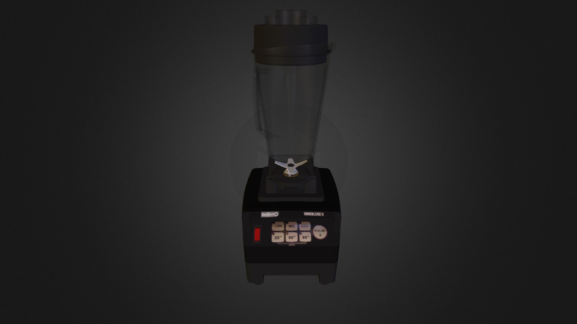 OmniBlend V Kitchen Blender model - 3D model by Zac Whitehead ...