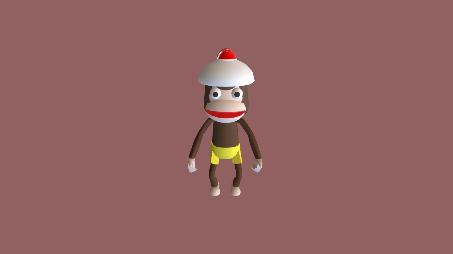 Pipo Monkey Ape Escape - 3D model by Kalobrienz [937e6b4] - Sketchfab