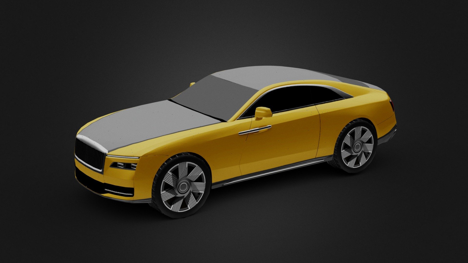 Rolls Royce Spectre - Download Free 3D model by iSteven (@OneSteven ...