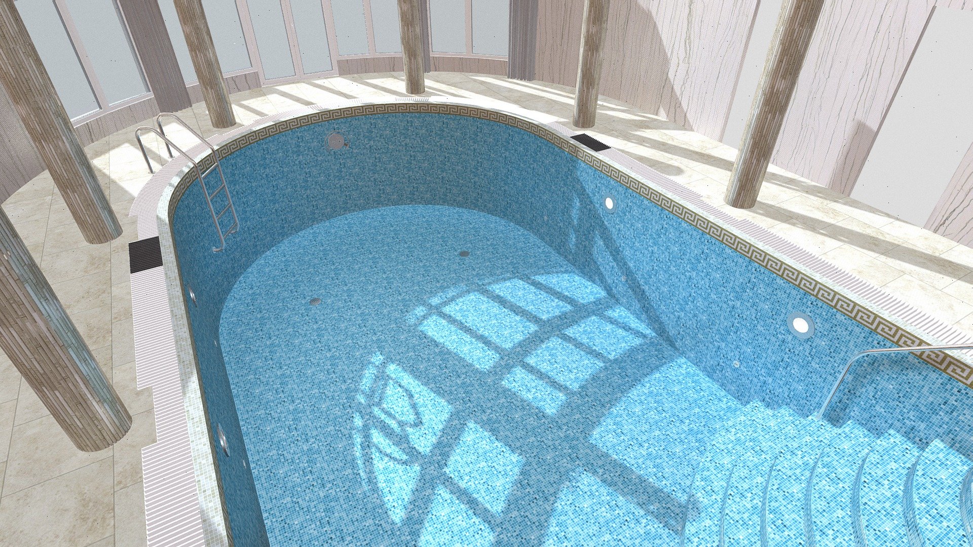 Pool 1 - Download Free 3D model by annaorsha [9380637] - Sketchfab