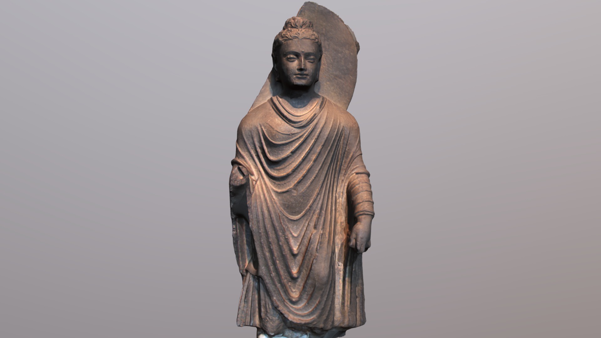 Standing Buddha - 3D model by diffdaff [9382644] - Sketchfab