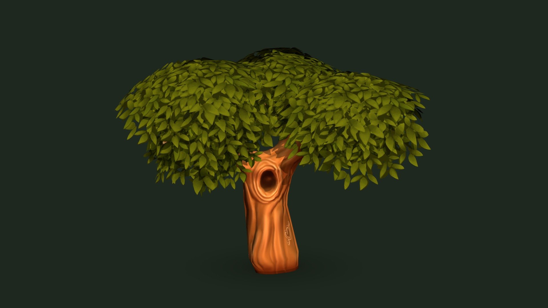 Stylised Tree - 3D model by Jasmine Streatfield (@JStreatfield ...