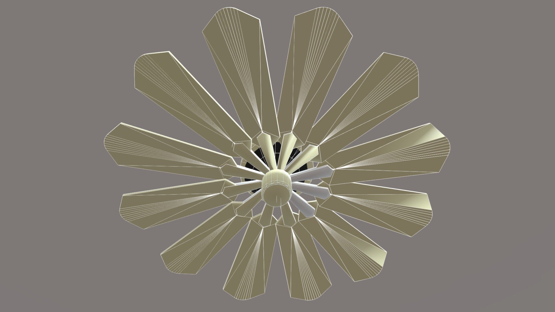 Ceiling Fan - 3D model by aidennbaker [9383ab3] - Sketchfab