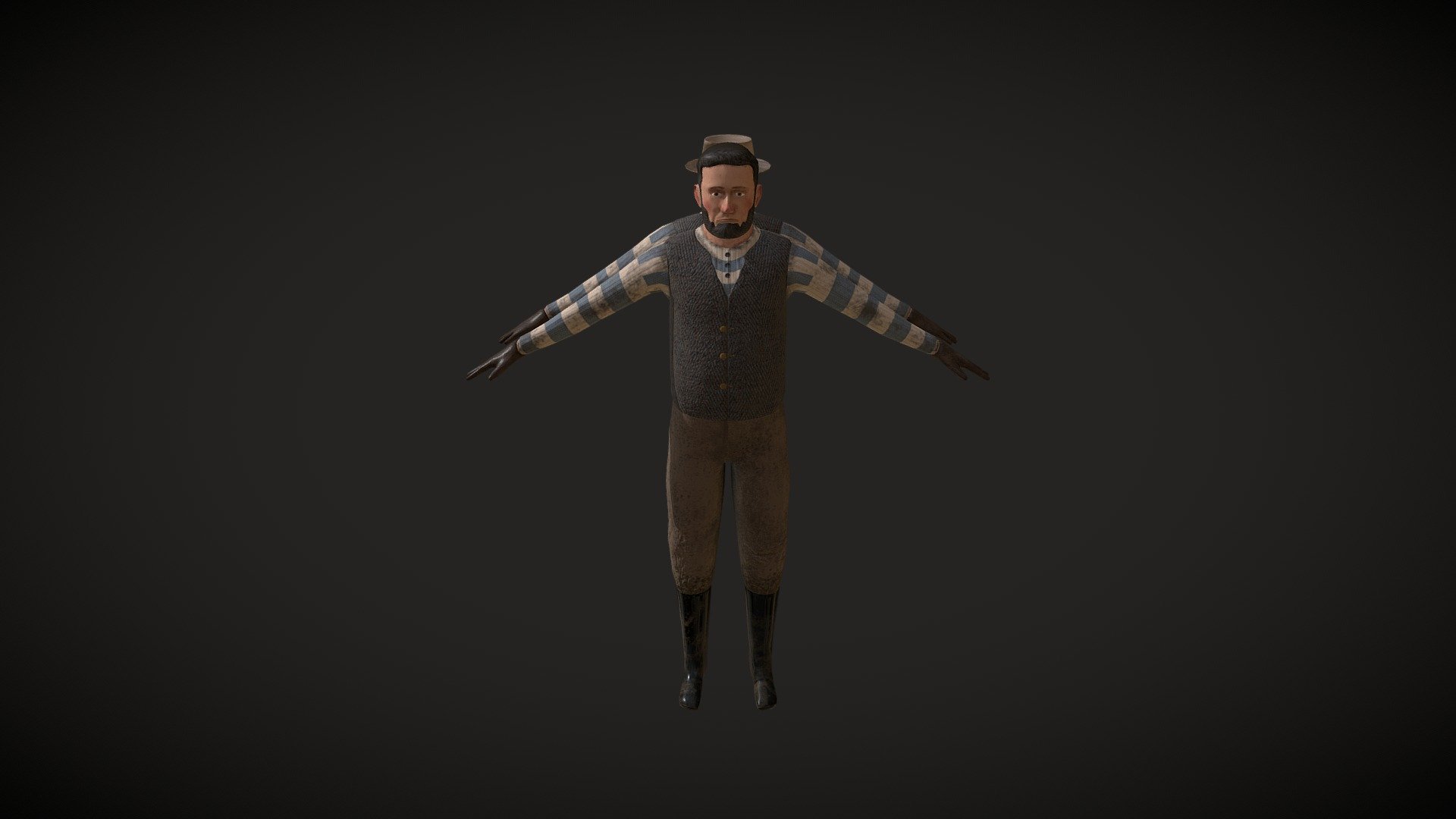 Joseph Moffet - 3D model by fahro [93853b1] - Sketchfab