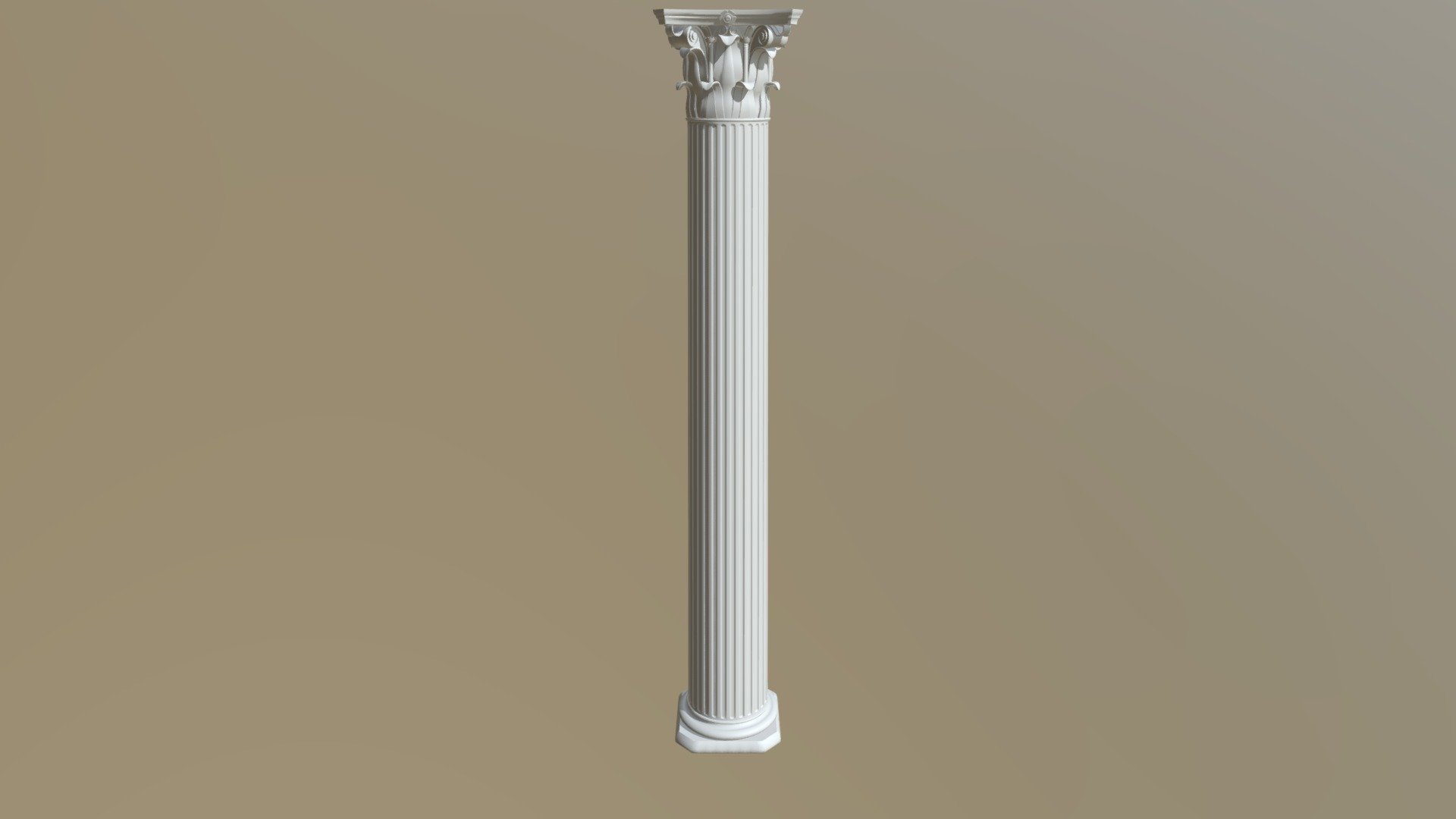 Pillar - 3D model by davidohren [9385ce7] - Sketchfab