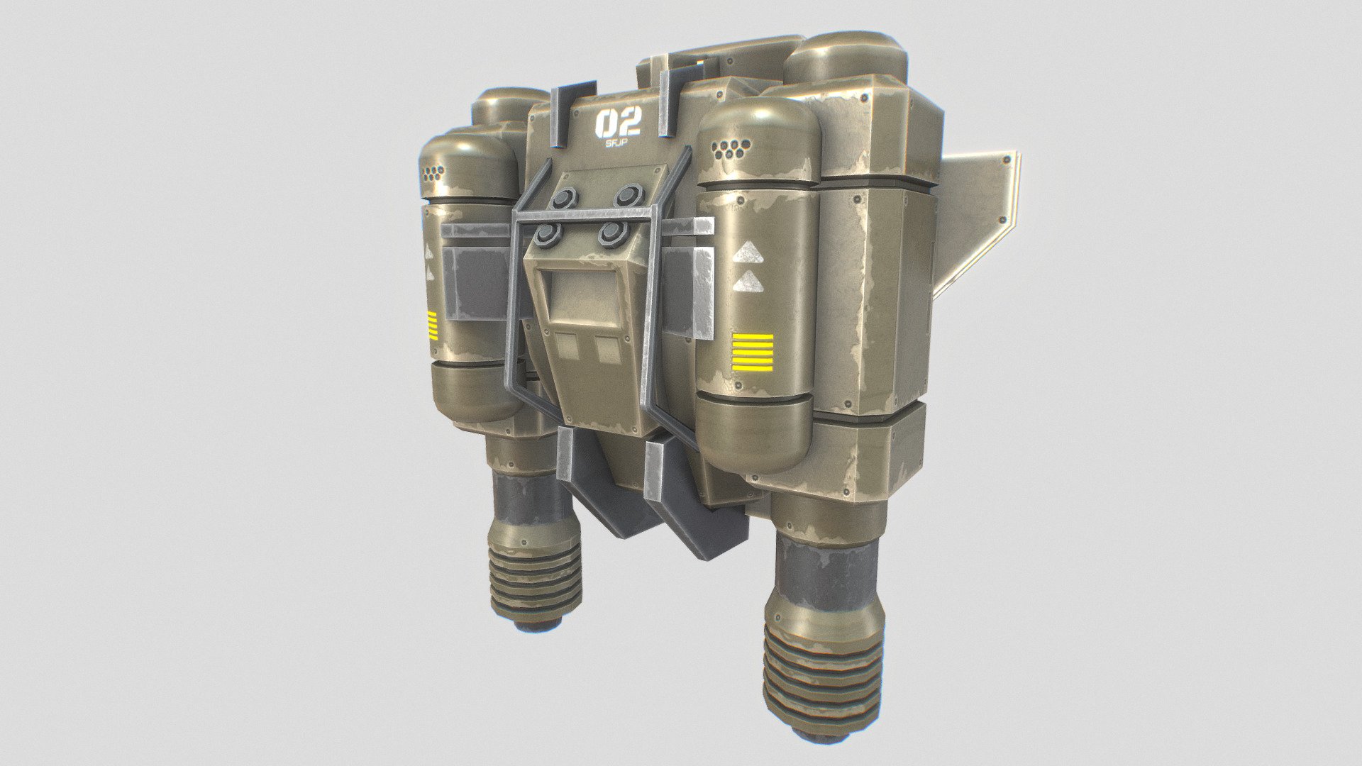 Scifi Jetpack - Buy Royalty Free 3D model by Anima Z (@Anima-Z ...