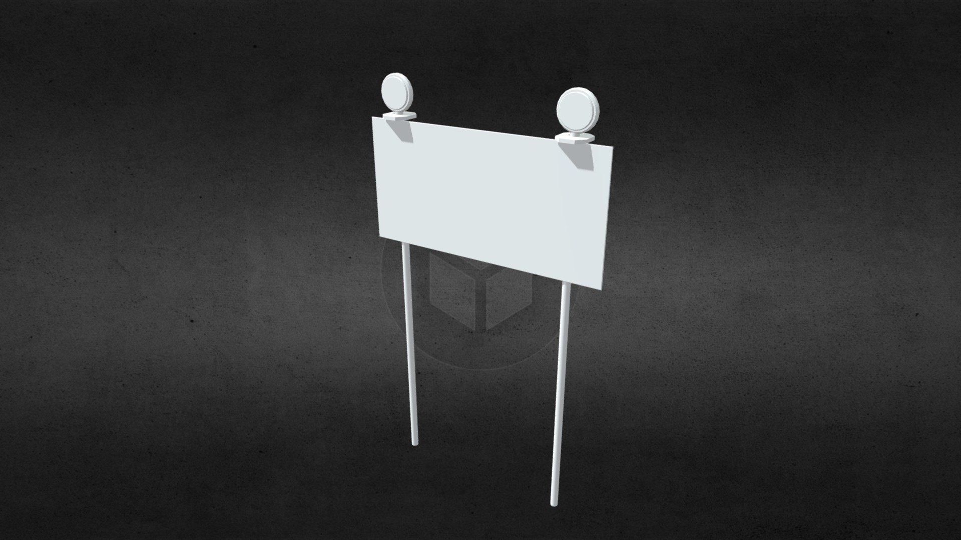 Road Sign - 3D model by Kai_Ciber [938a08c] - Sketchfab