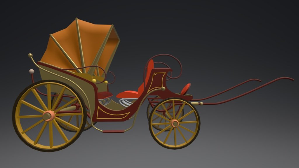 Chariot - 3D model by Pranay Netha (@pranay_netha) [938a1fb] - Sketchfab