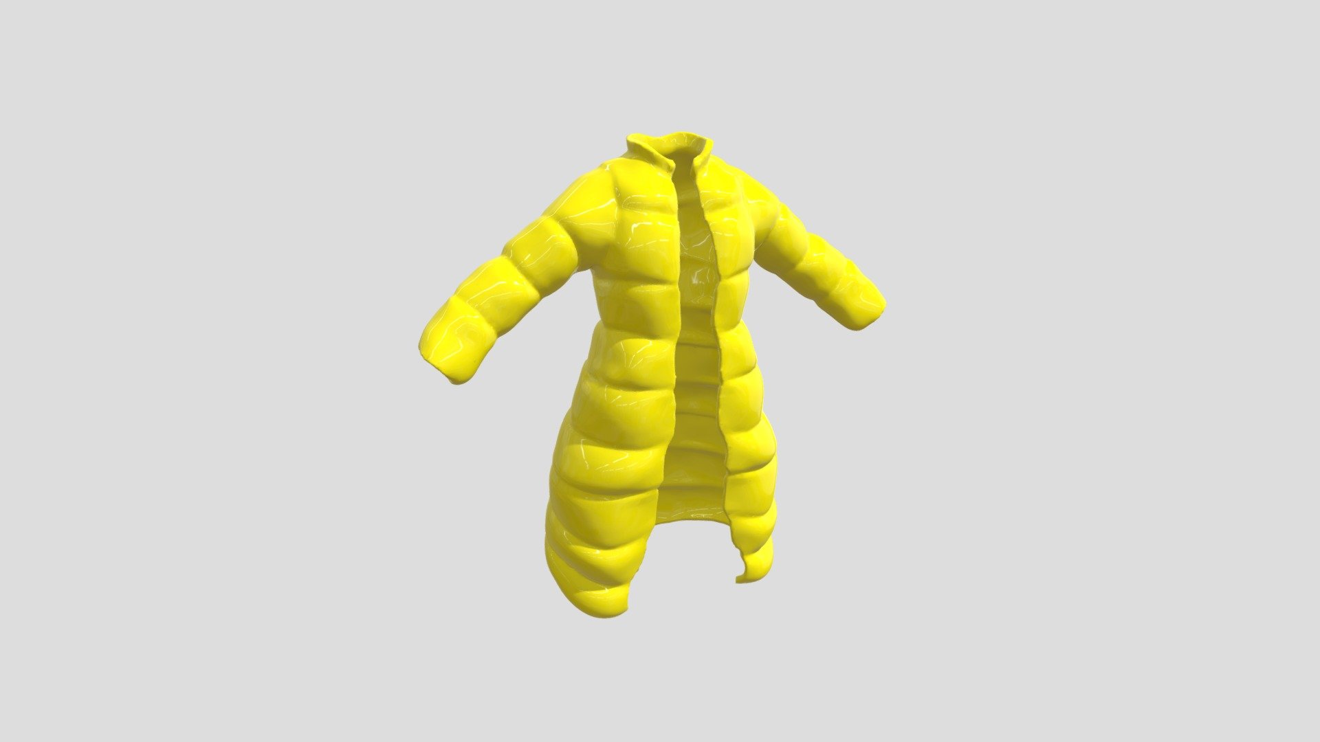 Puffy Jacket - Download Free 3D model by Enith2478 [938a648] - Sketchfab