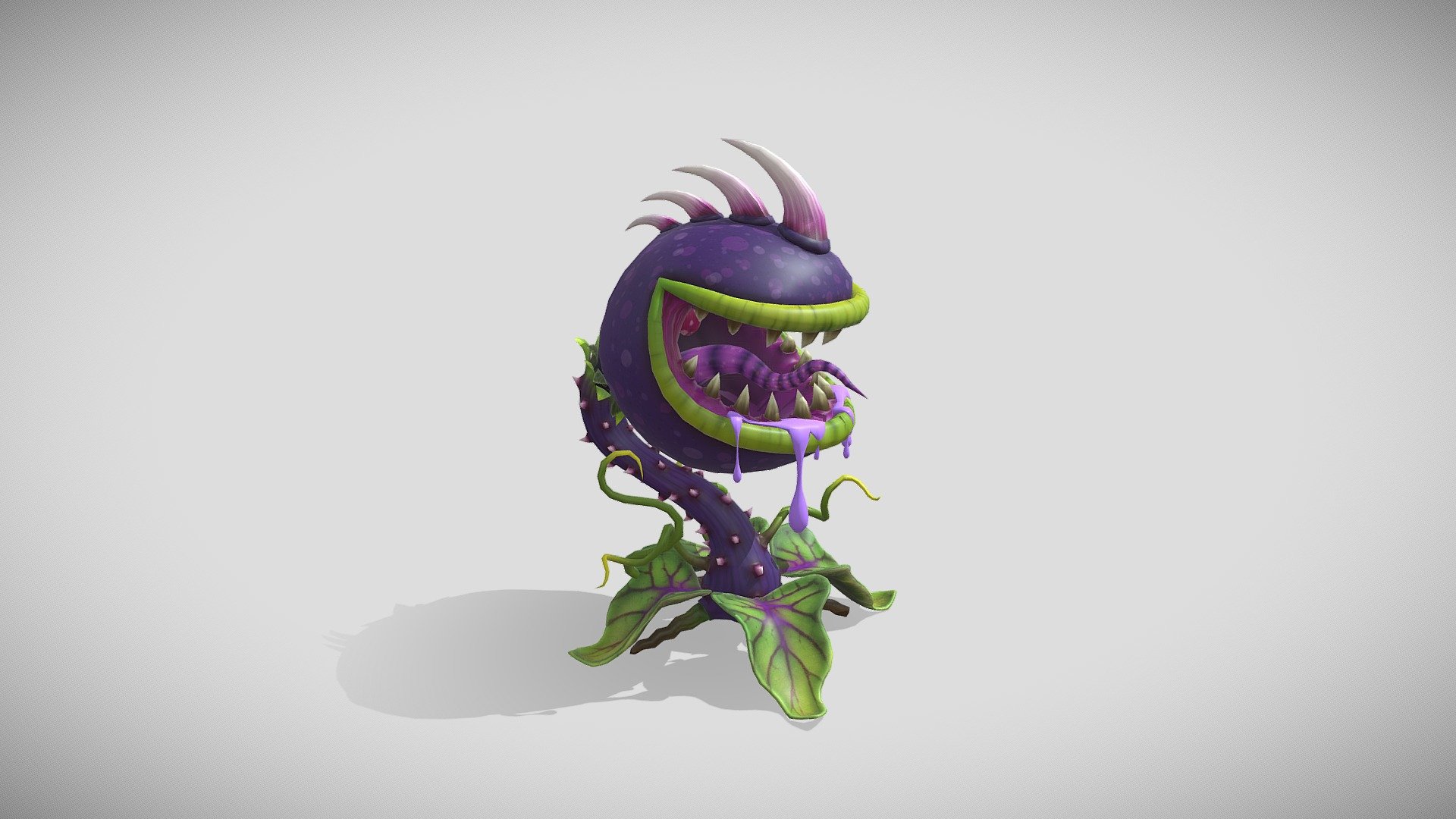 Chomper - PVZ Garden Warfare - Download Free 3D model by Nazar Okruzhko ...