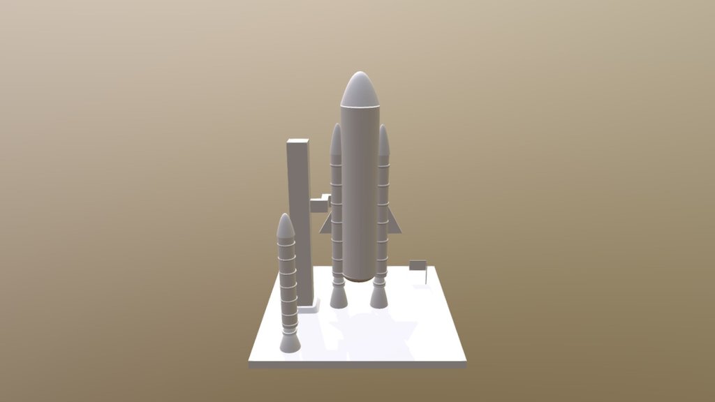 Rocketship (1) - 3D model by PLEASEDAB123 [938b3e8] - Sketchfab