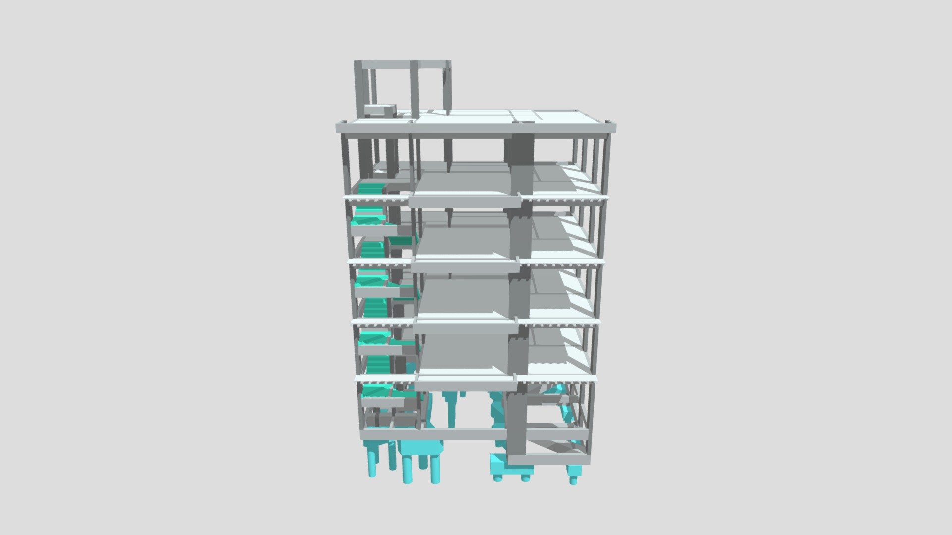 EDIFICIO MARTHA - MAIRINQUE - SP - 3D model by ENGEPLAN ENGENHARIA (@edimarnunesengenharia ...