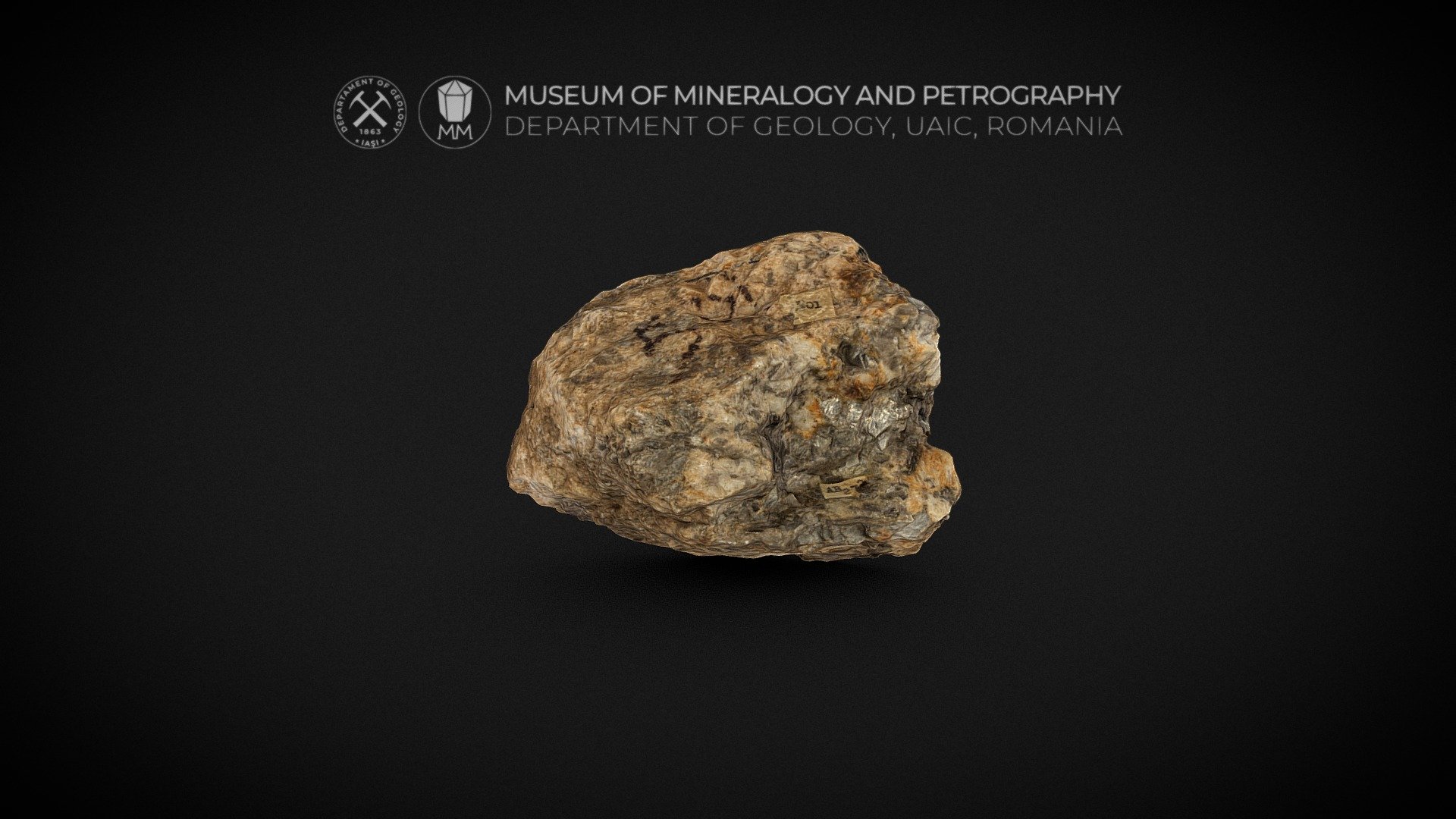 Pegmatite (igneous rock) - 3D model by Museum of Mineralogy and ...
