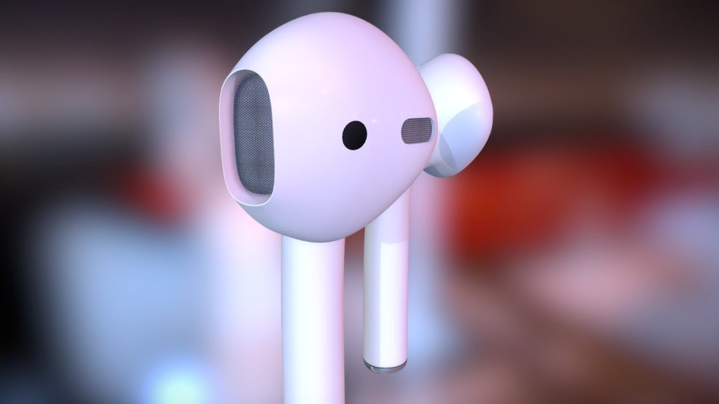 AirPods 3D Model - 3D model by manugzx [938e1be] - Sketchfab