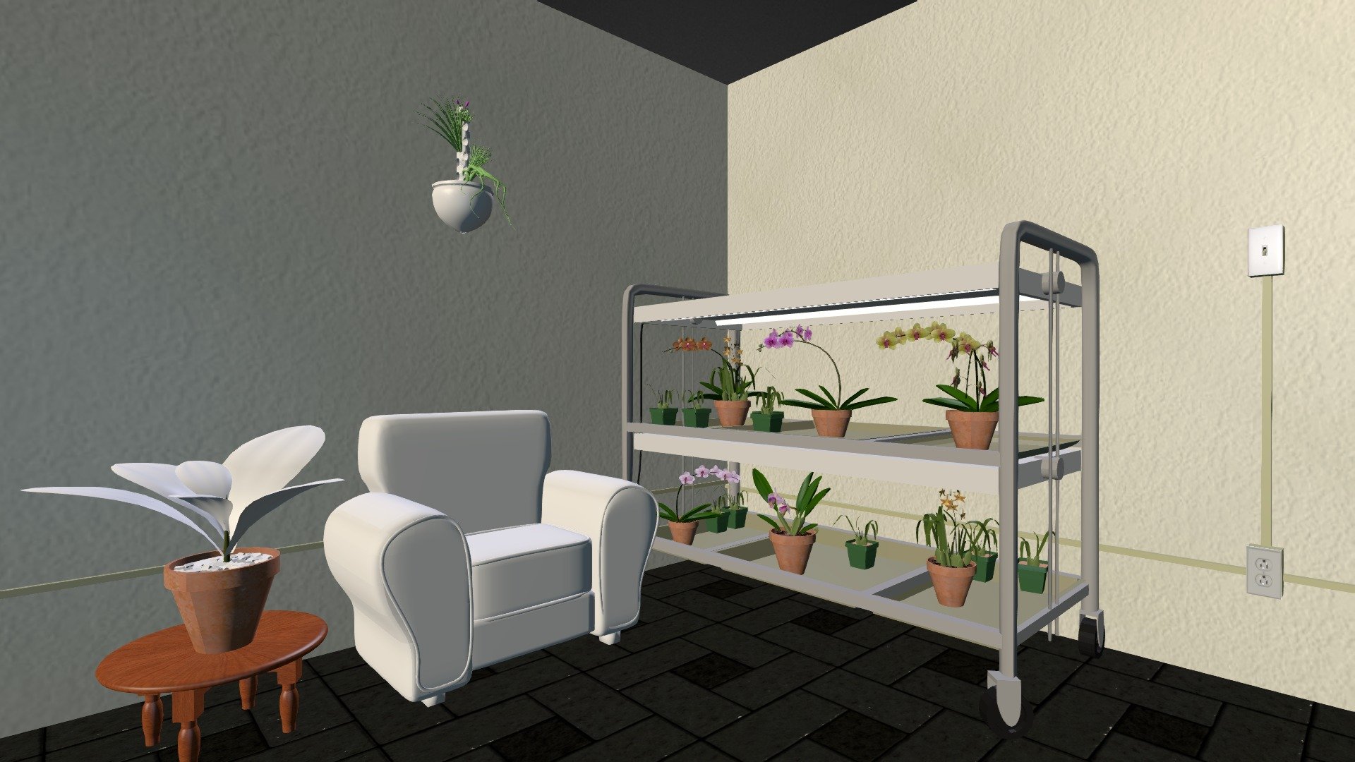 Plant Room - 3D model by L-Tichenor [938ea81] - Sketchfab